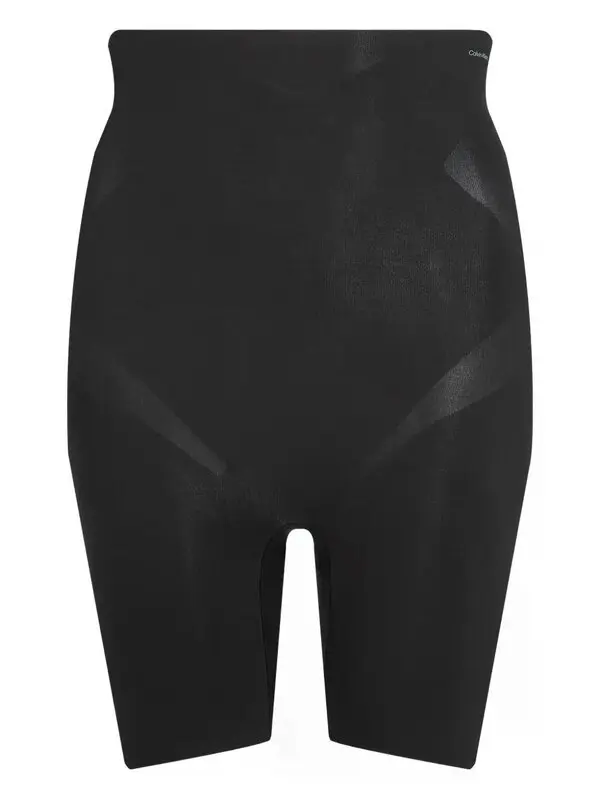 Calvin Klein High-waisted Shaping Shorts - Black