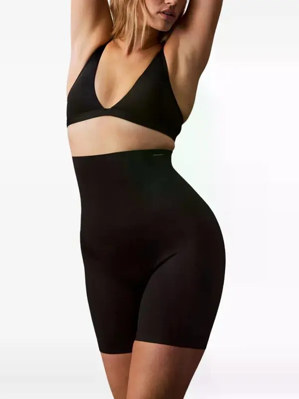 Calvin Klein High-waisted Shaping Shorts - Black