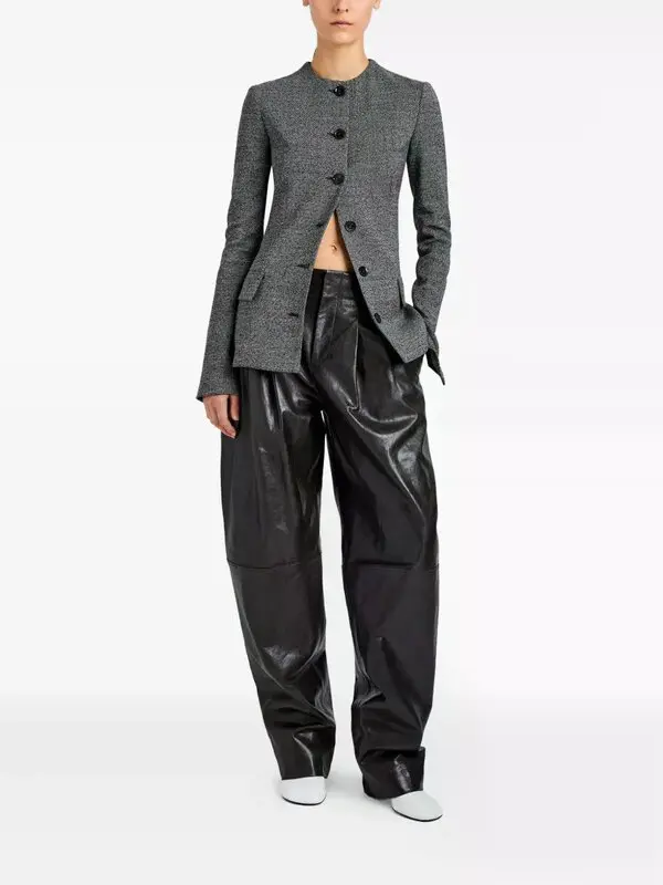 Proenza Schouler Annemarie Button-fastening Jacket - Grey