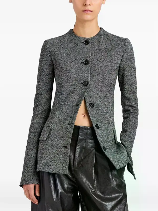 Proenza Schouler Annemarie Button-fastening Jacket - Grey