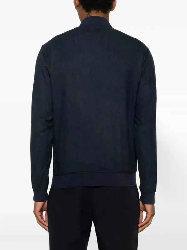 Kiton Zip-fastening Jacket - Blue