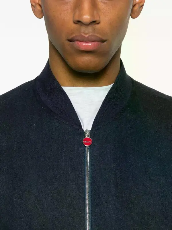 Kiton Zip-fastening Jacket - Blue