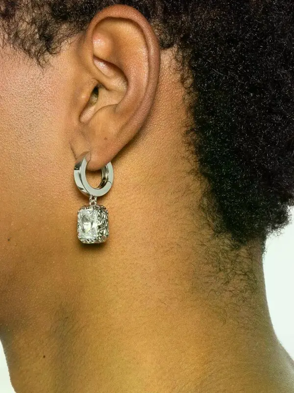 DARKAI Textured Drop Earrings