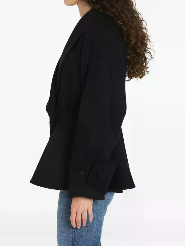 Chloé Shawl Collar Double-breasted Coat