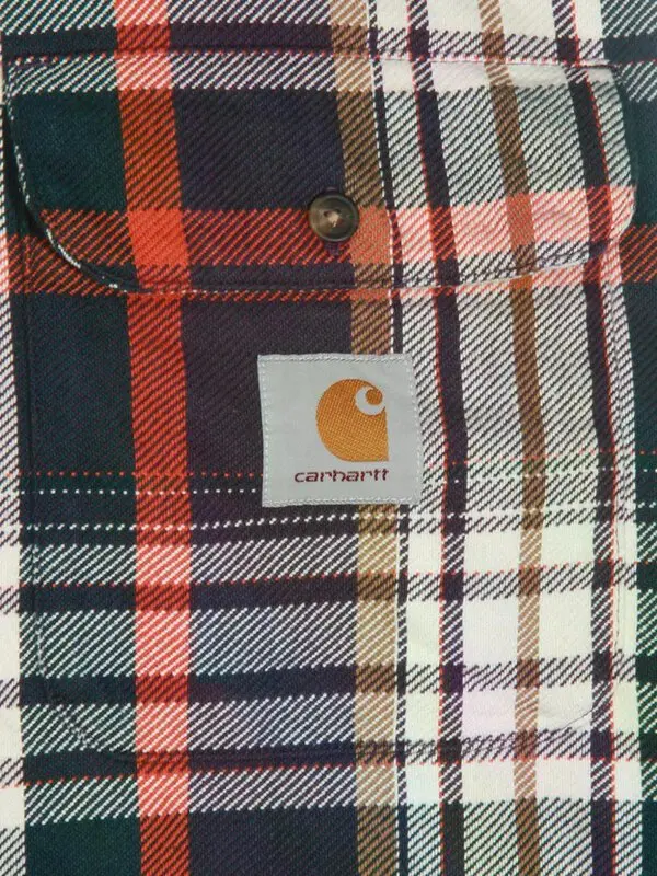 Carhartt Work In Progress Buttoned Plaid Shirt
