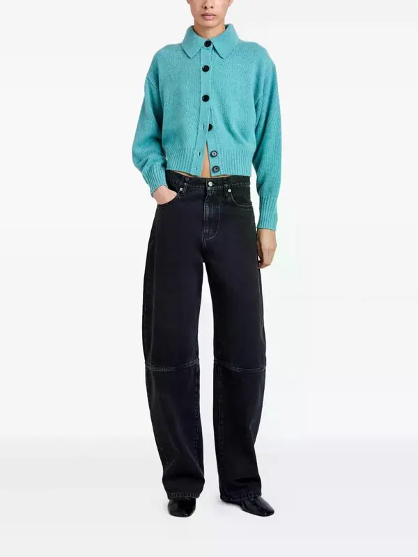 Proenza Schouler Rocio Buttoned Cardigan - Blue
