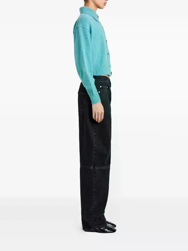 Proenza Schouler Rocio Buttoned Cardigan - Blue