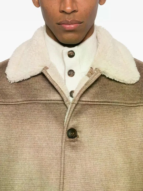 MC2 SAINT BARTH Shearling Collar Coat