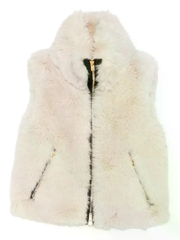 Moose Knuckles Faux-fur Zip Jacket - Neutrals