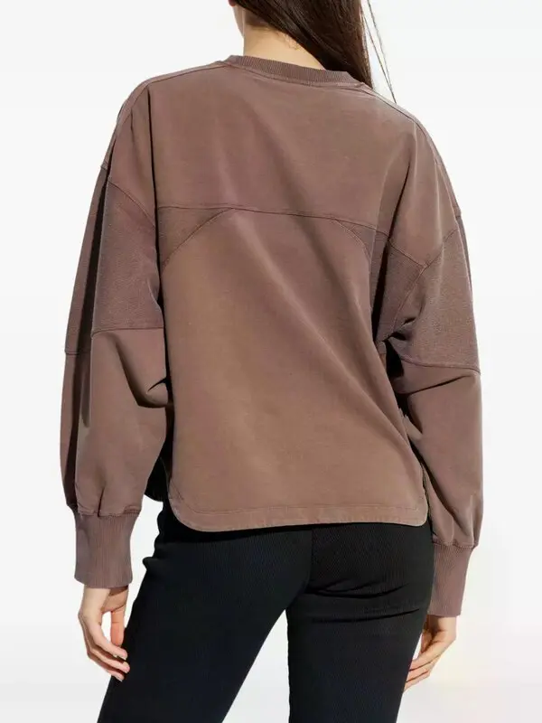 Attico Panelled Sweatshirt - Brown