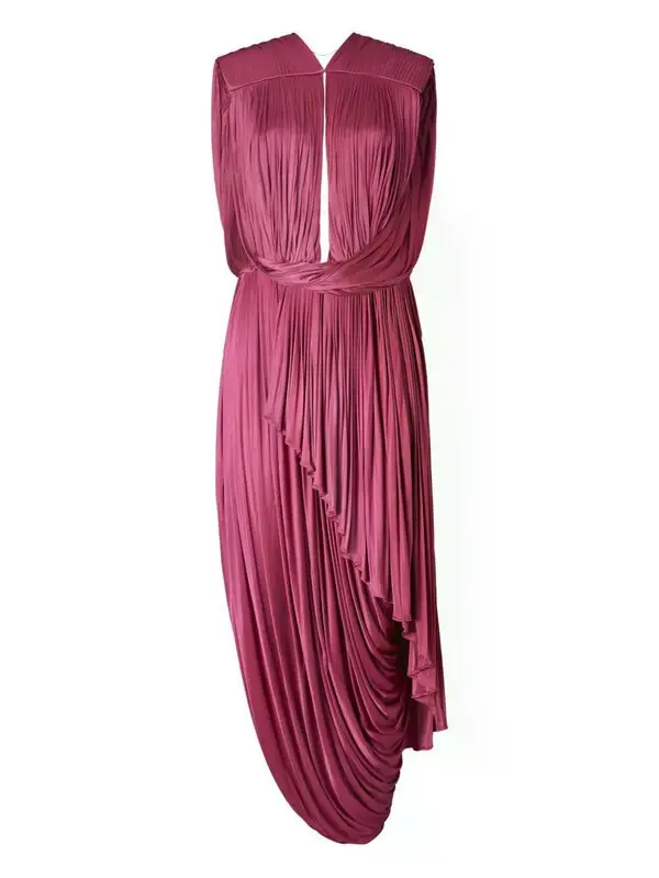 Tory Burch Draped Midi Dress