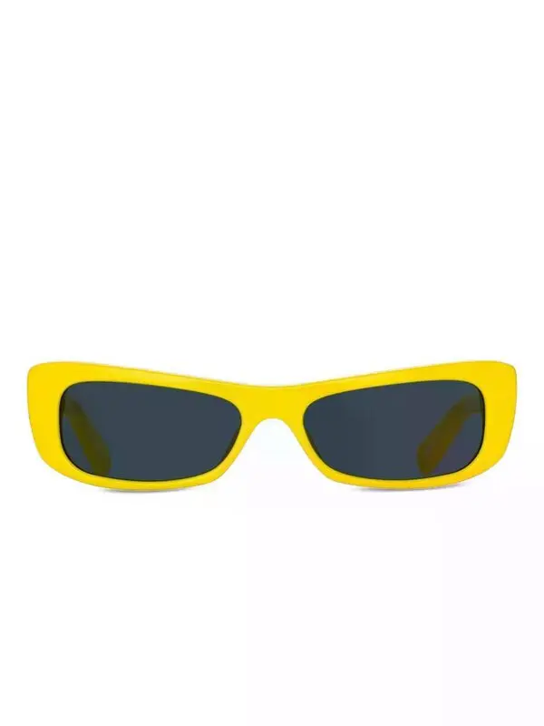 Jacquemus X Linda Farrow Capri Sunglasses - Yellow