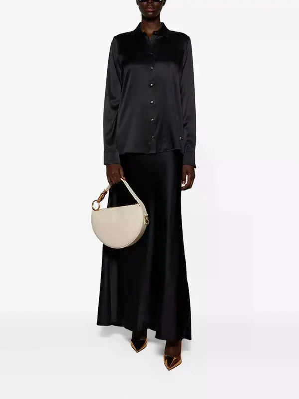 Eterne Bianca Maxi Skirt - Black