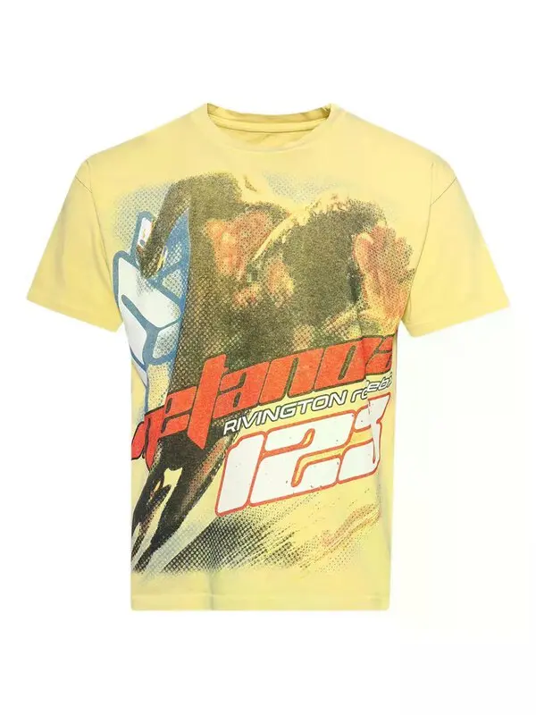 RRR123 Meta-man T-shirt - Yellow