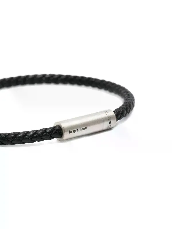 Le Gramme 7g Leather Cable Bracelet