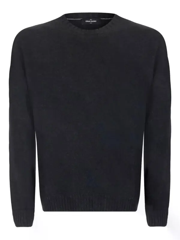 GRAN SASSO Ribbed Crew Neck Sweater