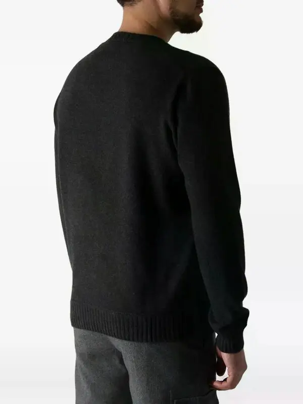 GRAN SASSO Ribbed Crew Neck Sweater