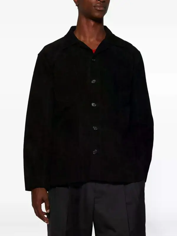 BODE Chest-pocket Shirt Jacket - Black