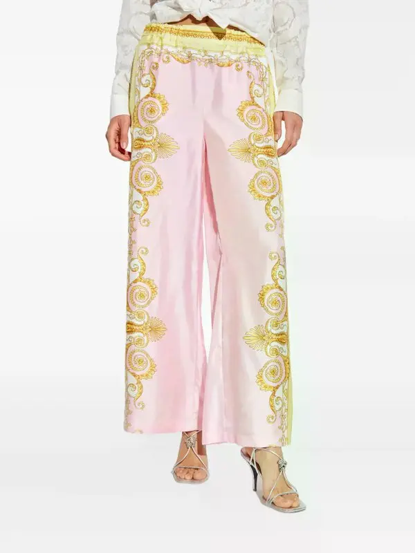 Versace Barroco-printed Trousers
