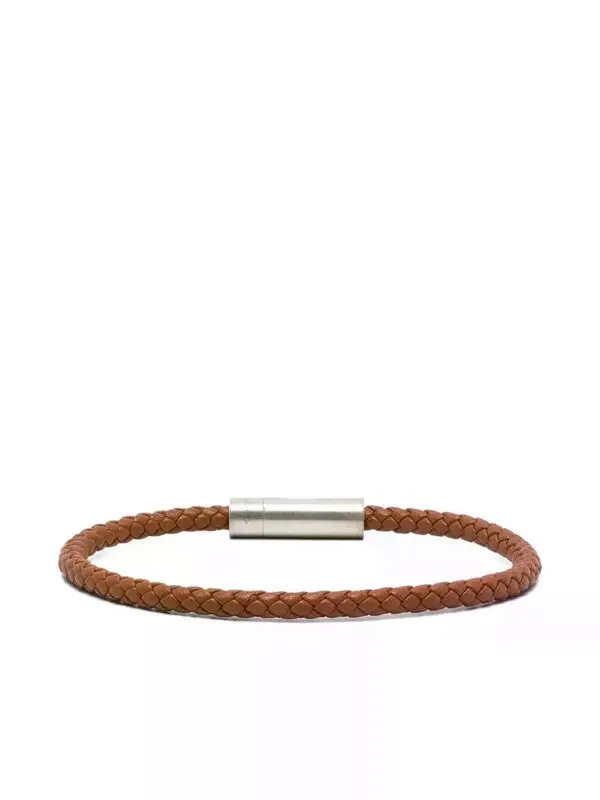 Le Gramme 7g Leather Cable Bracelet - Brown