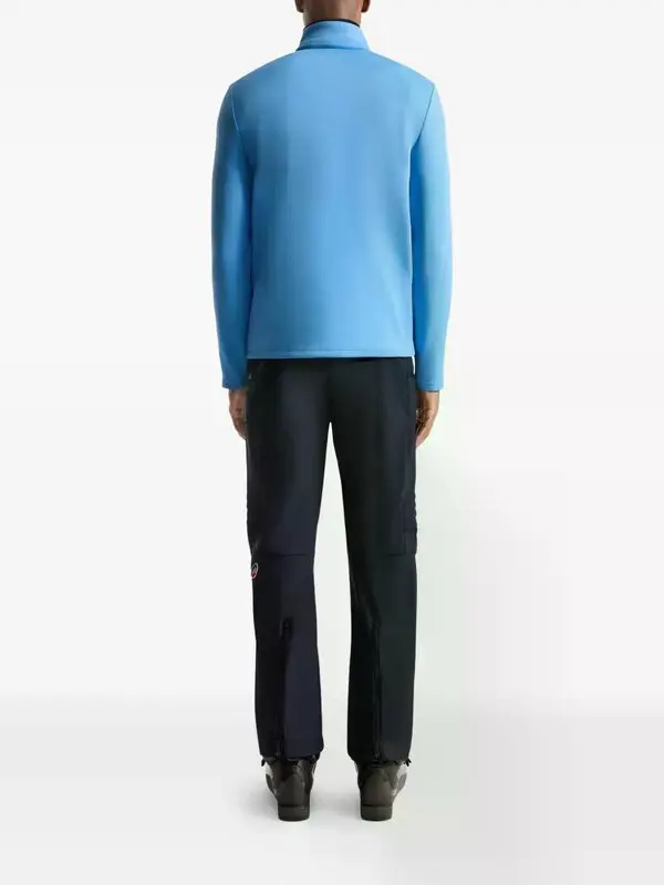 Fusalp Timothy Zip Long-sleeve Ski Top - Blue