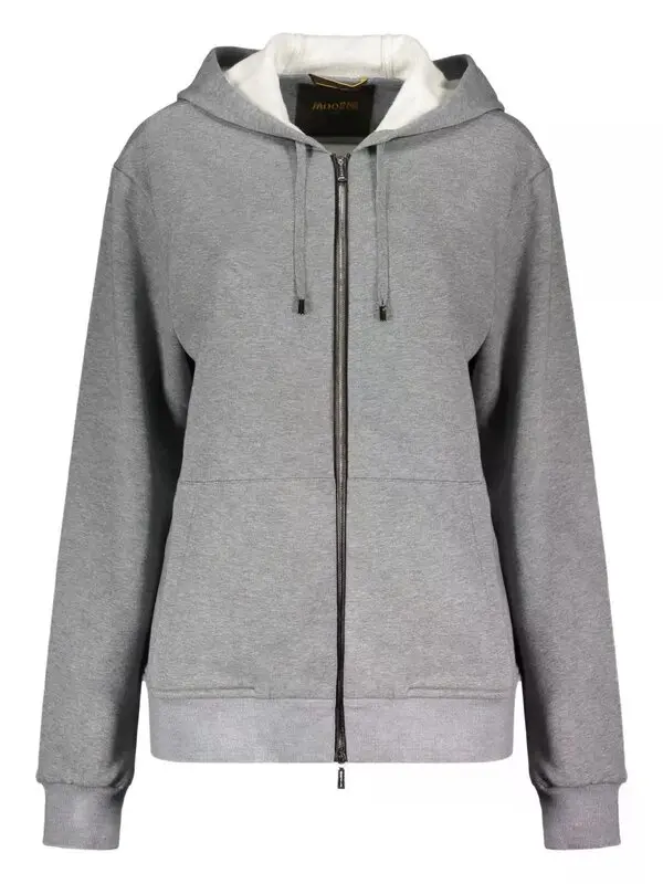 MOORER Taran-lil Zip-up Hoodie