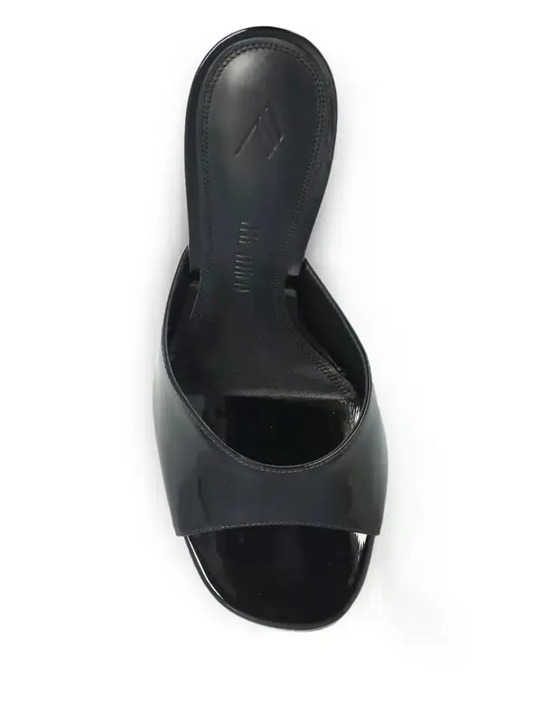 Attico 100mm Peep-toe Stiletto Sandals - Black