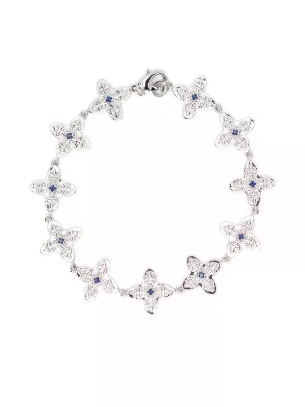 DARKAI Gothic Clover Bracelet - Silver