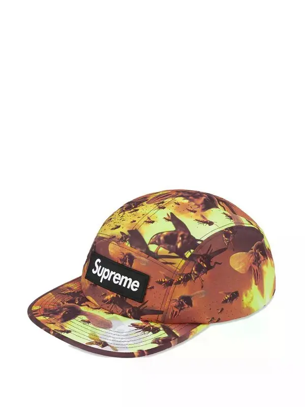 Supreme X Wu-tang Clan Logo Baseball Cap - Yellow
