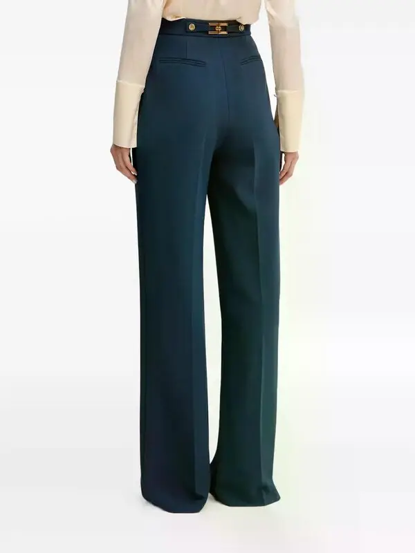 Elisabetta Franchi Crêpe Palazzo Pants