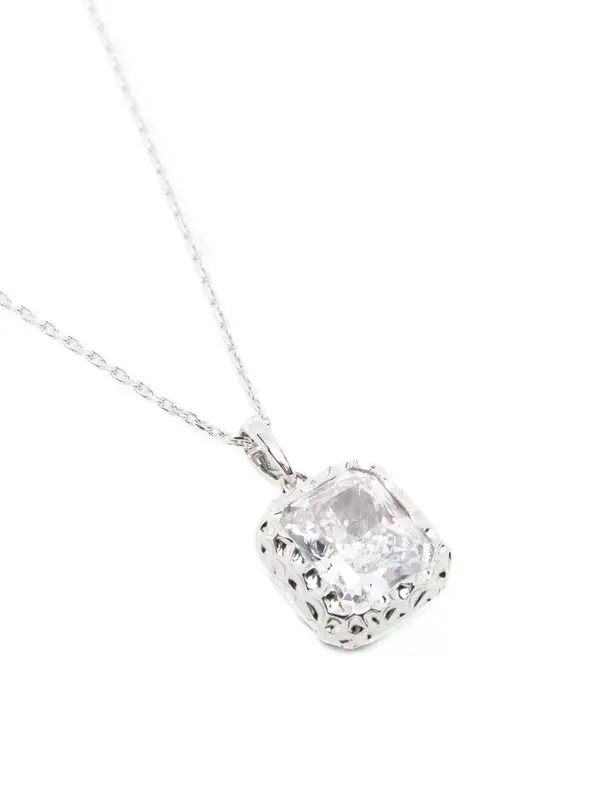 DARKAI Radiant Square Pendant Necklace