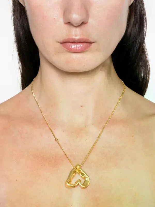 Completedworks Heart The Heart Is Not A Metaphor Necklace - Gold