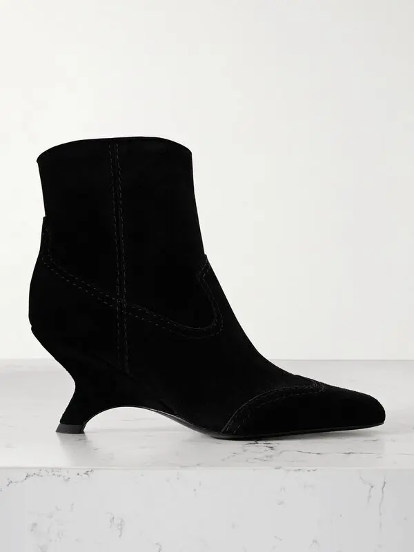 Simkhai Shadow Suede Ankle Boots
