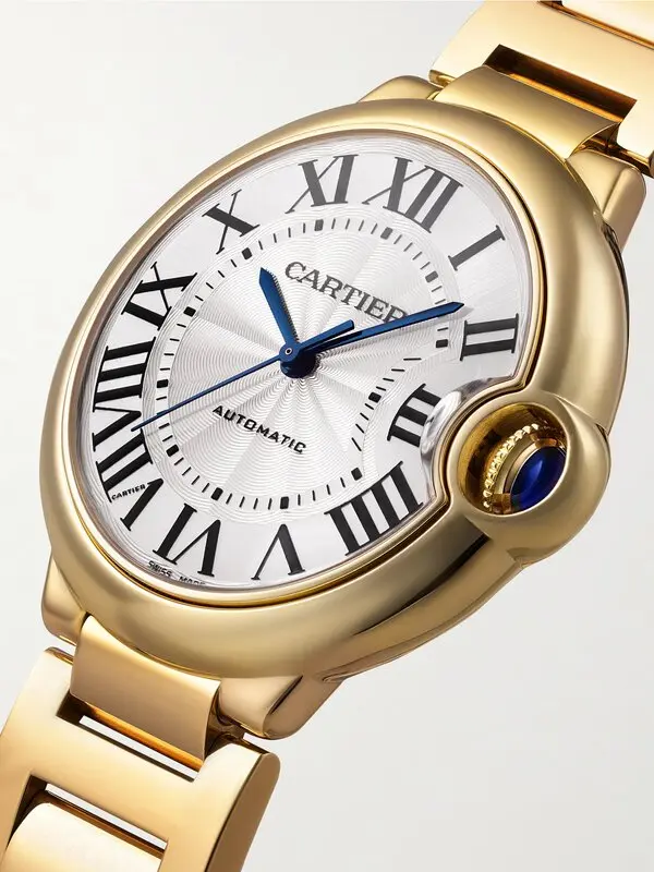 Cartier Ballon Bleu De Automatic 18kt Watch - Gold
