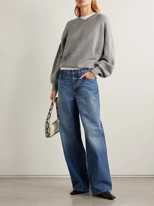 LA LIGNE Isadora High-rise Wide-leg Jeans