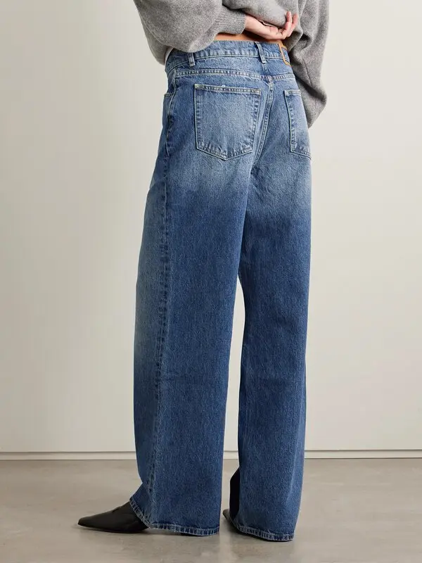 LA LIGNE Isadora High-rise Wide-leg Jeans