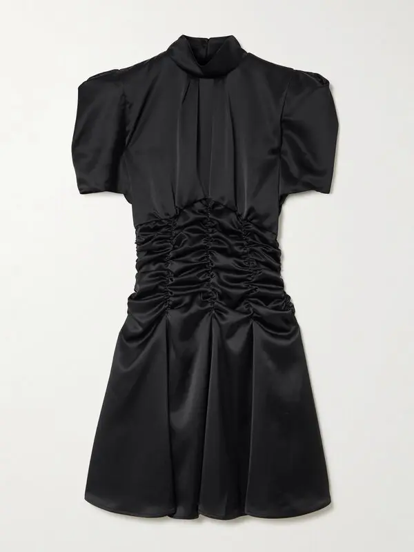 VIOLANTE NESSI Balthus Ruched Mini Dress