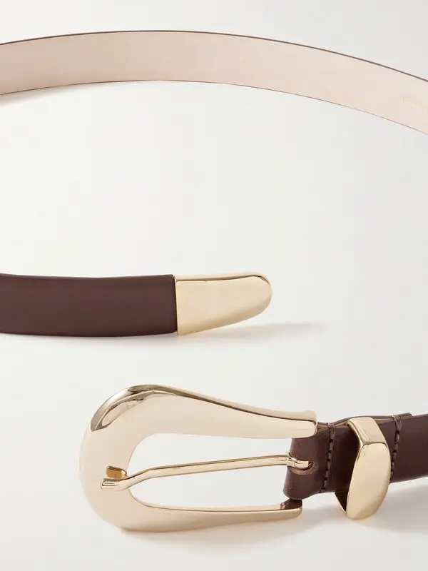 DEHANCHE Colette Leather Belt - Brown