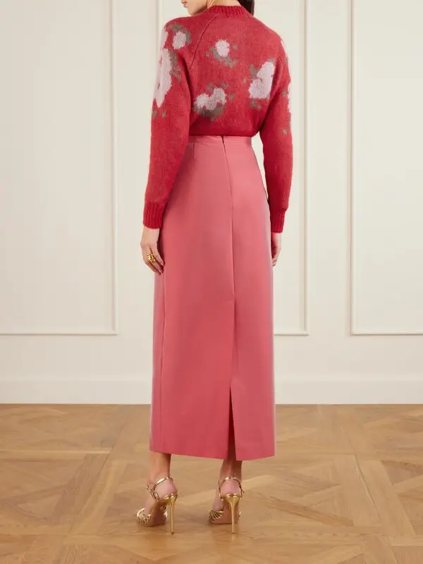 Bernadette Norma Taffeta Maxi Skirt
