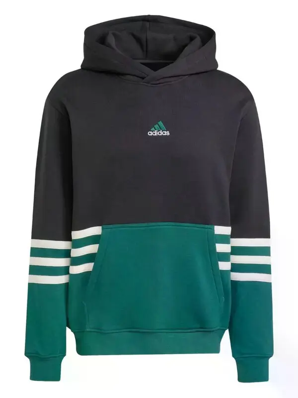 Adidas Archive Cutline Hoodie - Black