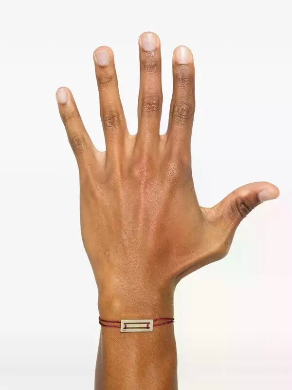 Le Gramme Cord Bracelet - Red