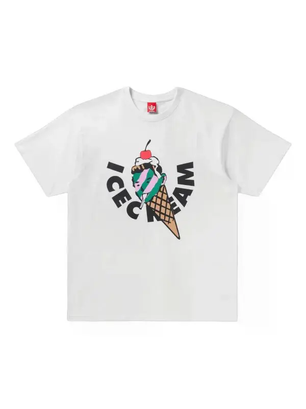 ICECREAM Spoonfull Graphic Short-sleeve T-shirt - White