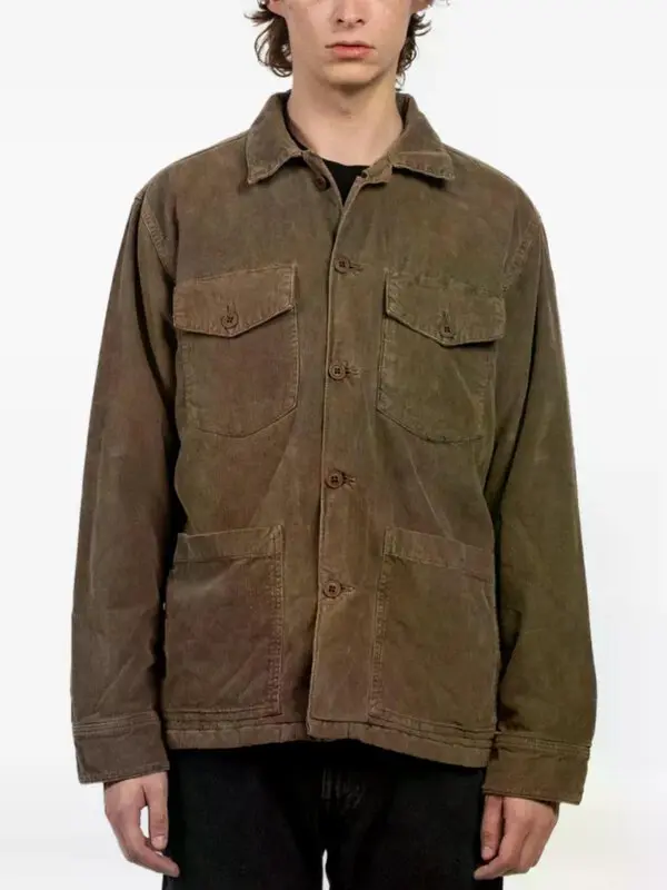 Hartford Button-fastening Shirt Jacket