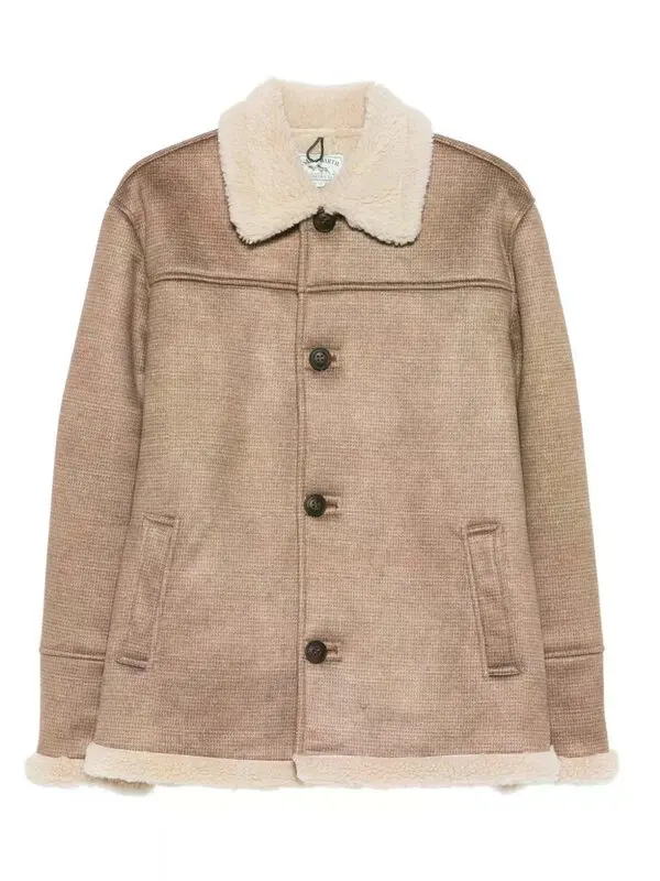 MC2 SAINT BARTH Shearling Collar Coat