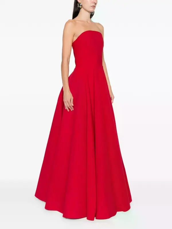 Solace London Strapless Maxi Dress