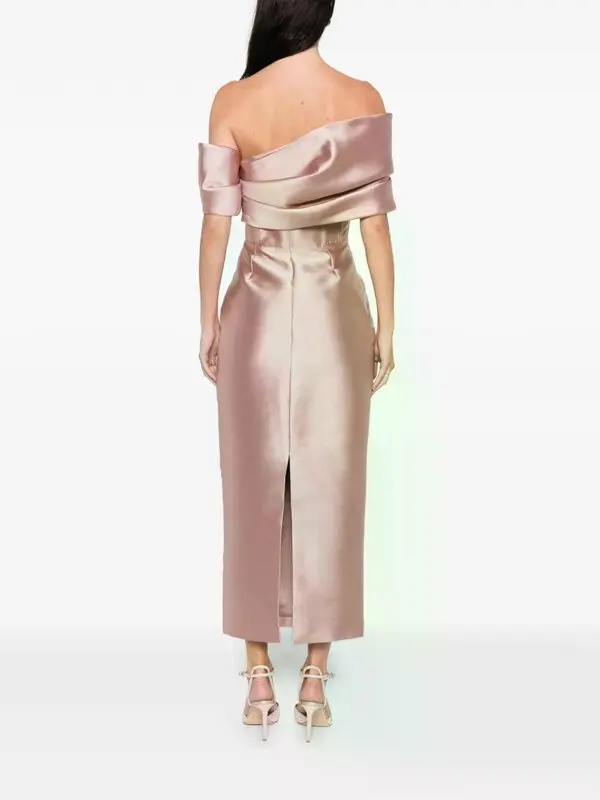 Solace London Off-shoulder Pencil Dress