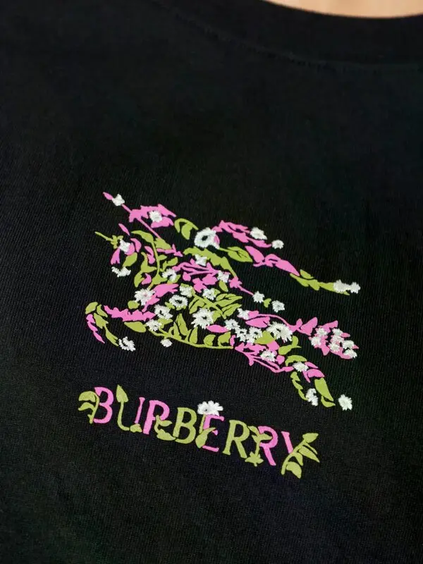 Burberry Floral Graphic T-shirt