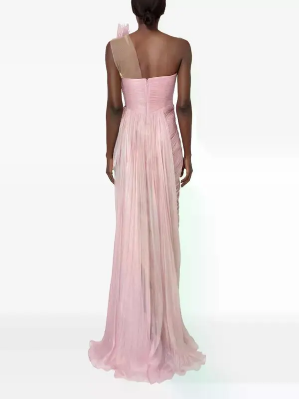 IRIS SERBAN Winnona One-shoulder Maxi Dress