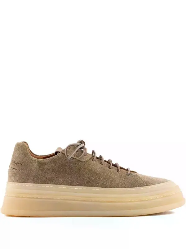 BUTTERO® Suede Lace-up Sneakers