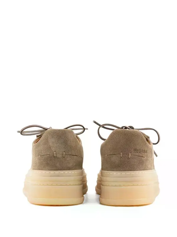 BUTTERO® Suede Lace-up Sneakers
